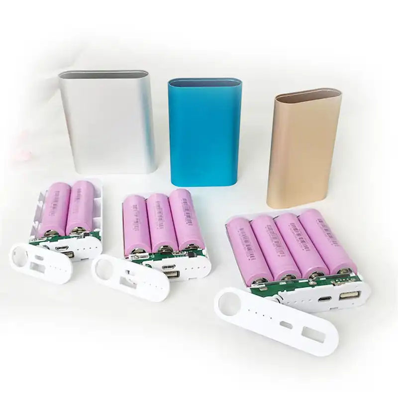 Aluminium Power Bank Case Kit – 4 X 18650 Battery Holder – Amicus ...