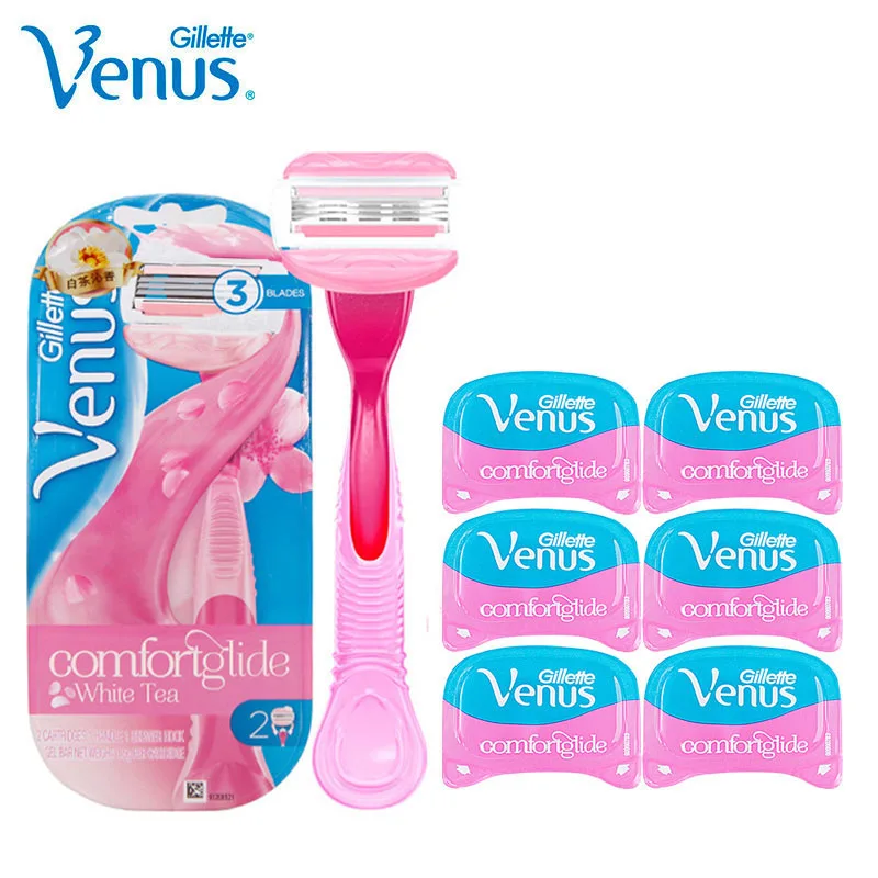 Gillette Venus Veiligheid Scheermes Voor Vrouwen Gezicht Arm Been Haar ...