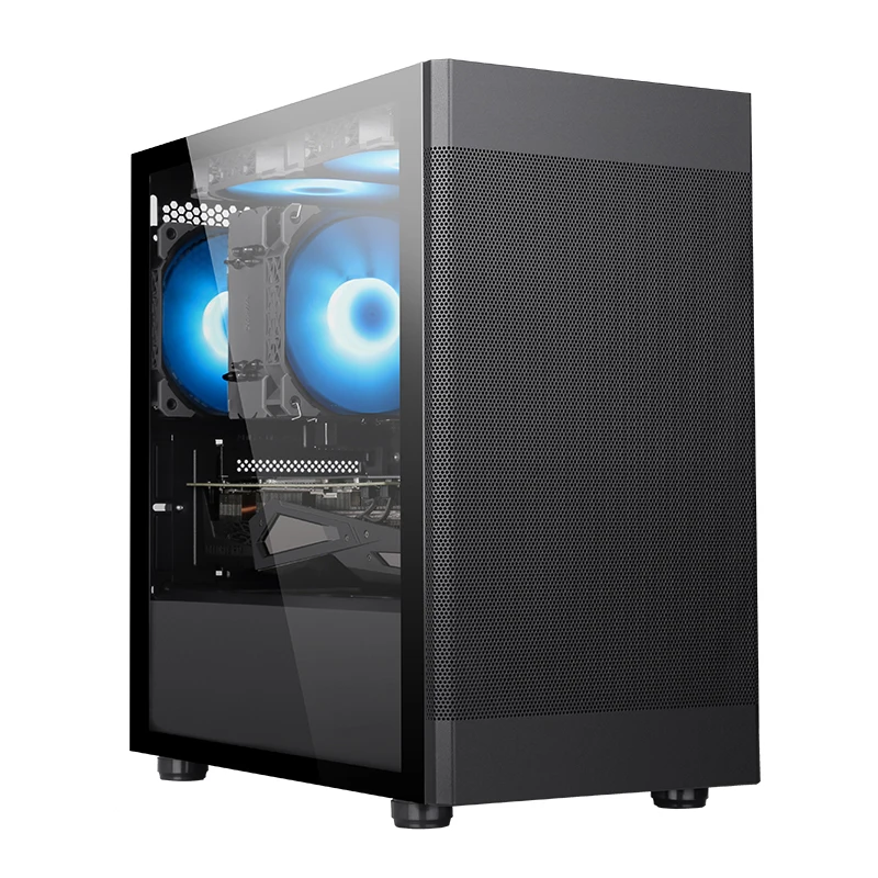 SAMA S1 Computer Case Gaming PC Chassis for MATX/ITX Motherboard ...