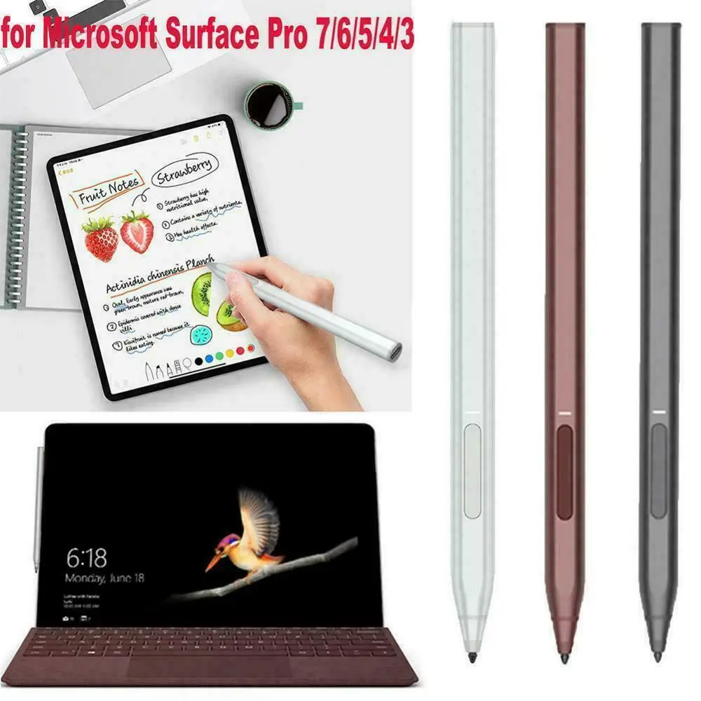 Magnetic Stylus Rechargeable Pen Stylus for Microsoft Surface Pro 7/6/5 ...