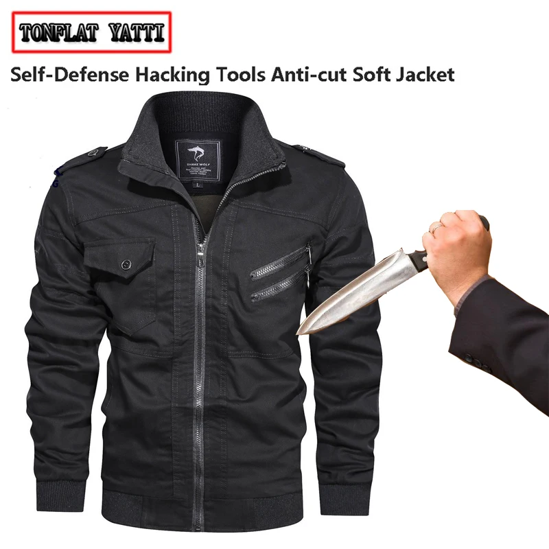 Military-Tactical-Anti-Cut-Jacket-Ropa-Anticorte-Security-Guard ...