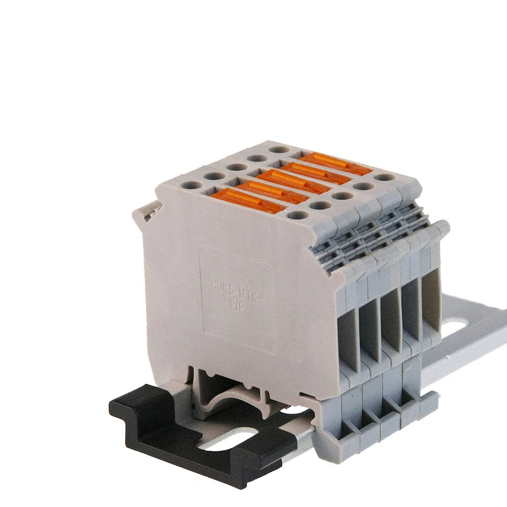 Din Rail Terminal Blocks UK 5 MTK P/P Connector Knife Disconnect with ...