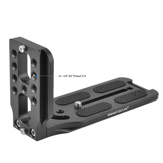 Lightweight DSLR Mirrorless Camera Universal L Shape Holder Tripod ...