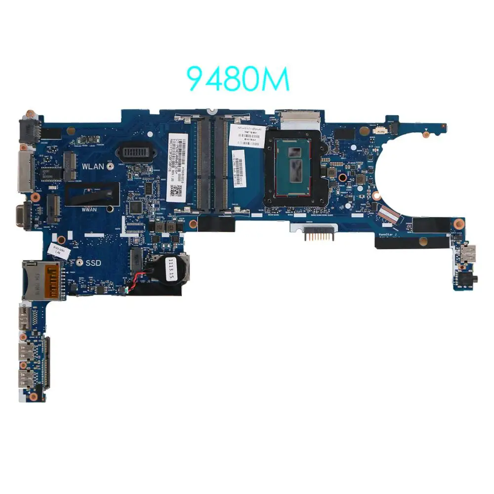 769718-001 For HP Elitebook Folio 9480M Laptop Motherboard 6050A2648201 ...