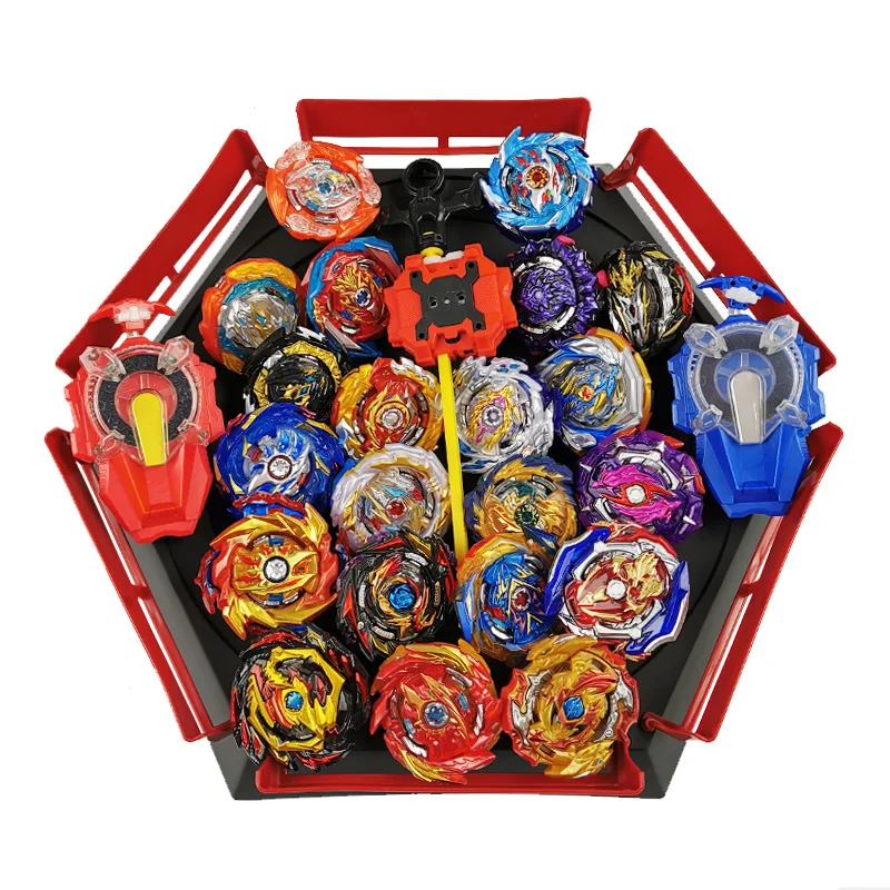 New-Tops-Launchers-Beyblade-Burst-Set-Box-Toys-With-Starter-and-Arena ...