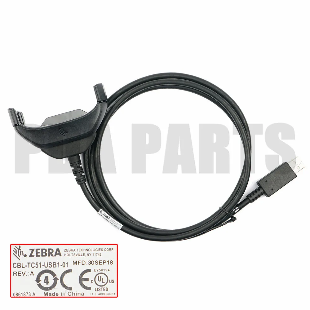 Cable USB (CBL-TC51-USB1-01) para Zebra Motorola TC51 TC510K TC56