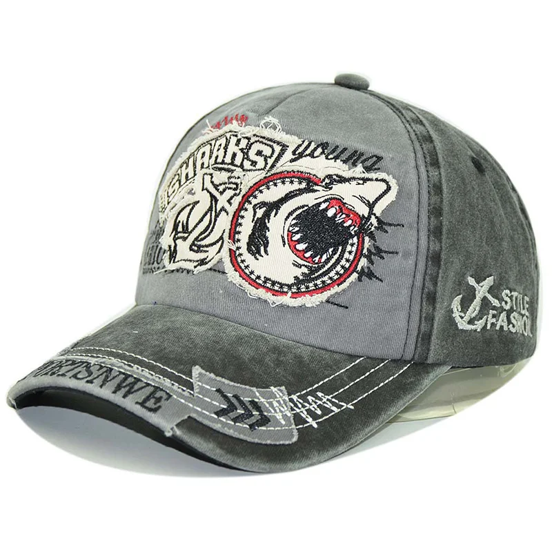 2020 Fish Bone Men's Baseball Cap Women's Snapback Fishing Embroidery ...