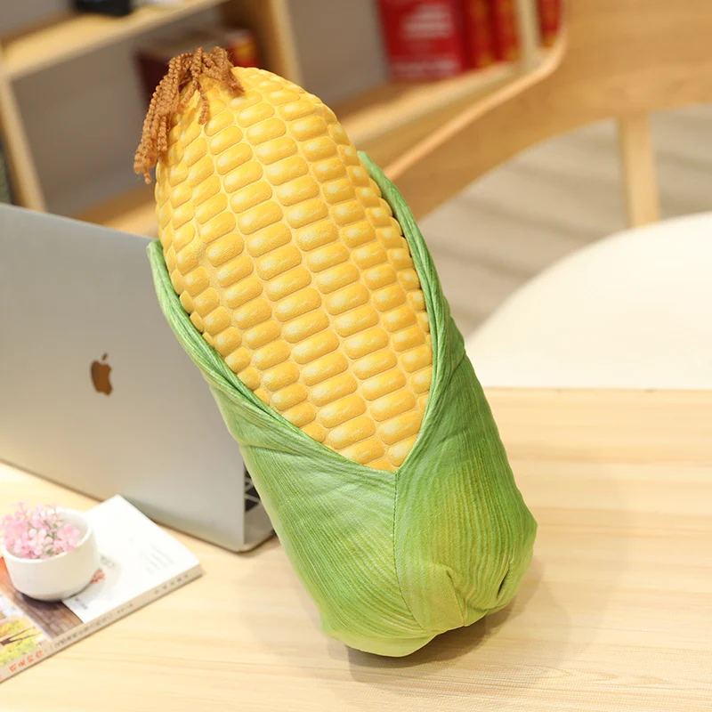 1pc 45/55cm Simulation 3D Corn Plush Toys Creative Lifelike Corn Plants ...
