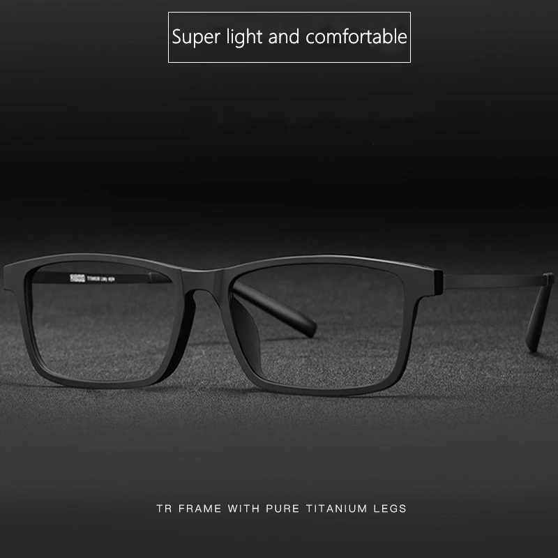 Men-Pure-Titanium-Glasses-Frame-TR90-Ultralight-Myopia-Hyperopia ...