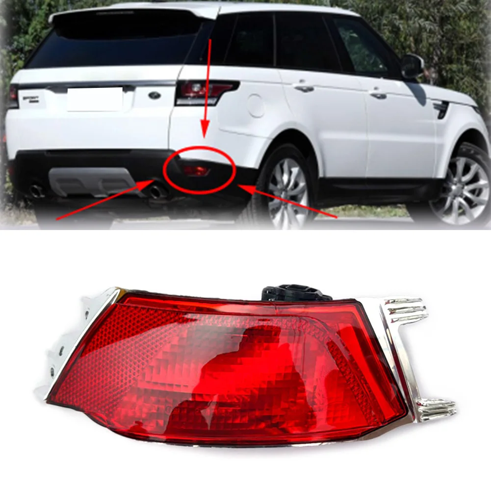 Red-Car-Rear-Bumper-Fog-Lamp-Light-Right-Side-LR043983-For-Land-Rover-F ...