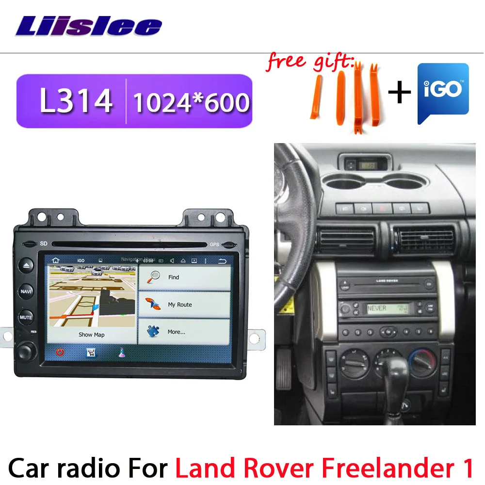 Car Radio For Land Rover Freelander 1 LR1 L314 1997~2007 Stereo ...