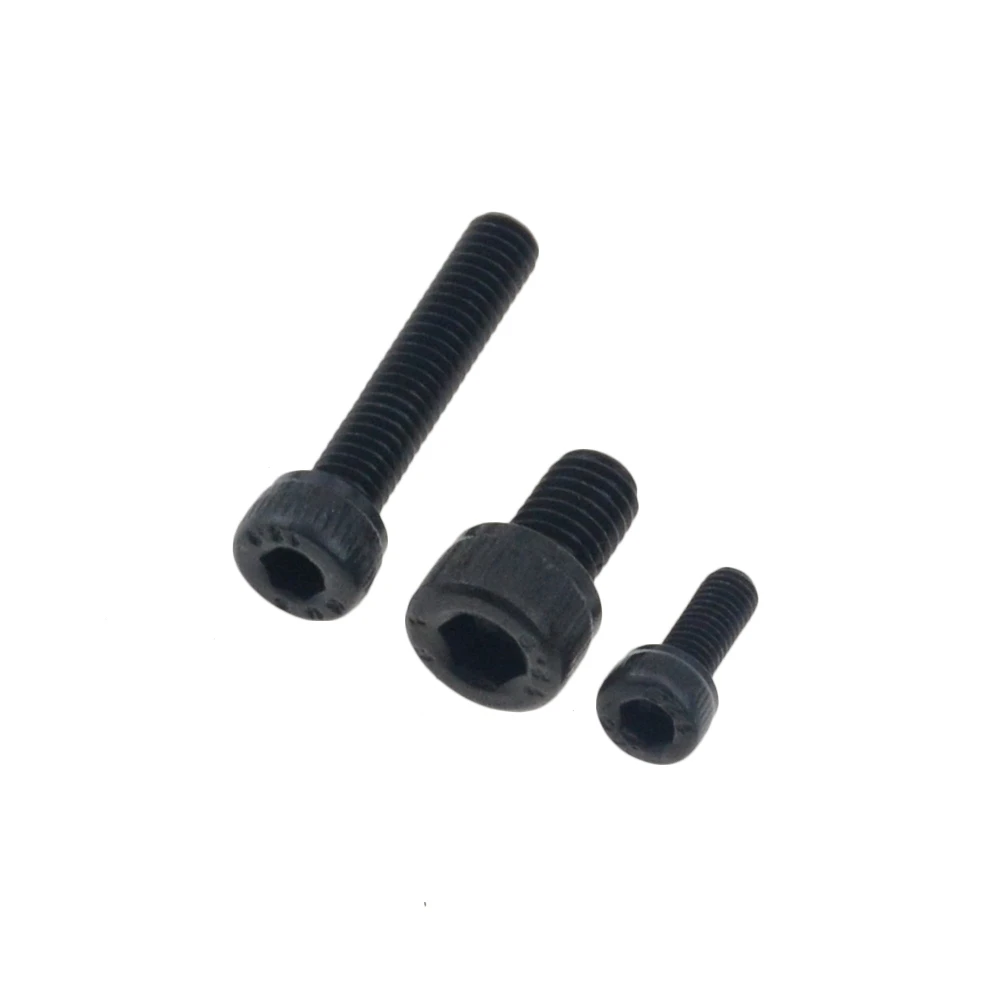 100pcs M3x8 Mm M3*8 Mm Flat Head Countersunk Head Black Grade 8.8 ...