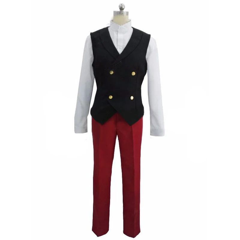 Anime Ace Attorney Miles Edgeworth Cosplay Phoenix Wright Cosplay ...