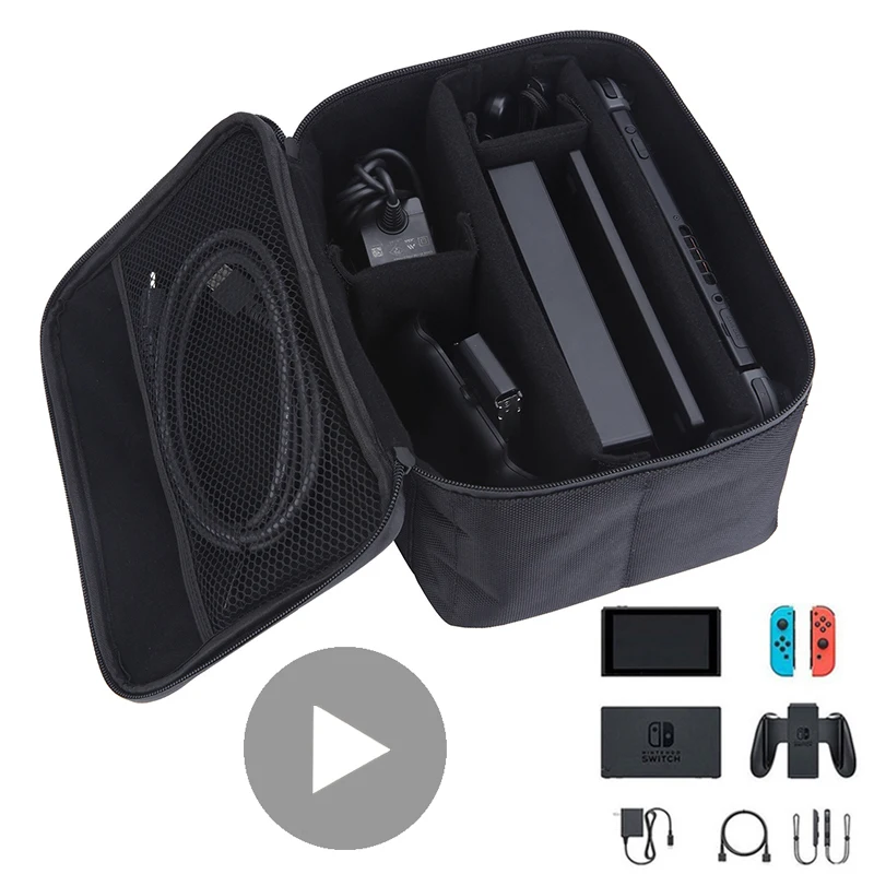 Carry Case For Nintendo Switch Bag Carrying Suitcase Game Card Storage ...
