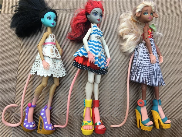 Original-Doll-Body-Joints-Movable-Body-with-Clothes-Monsters-Doll-Head ...