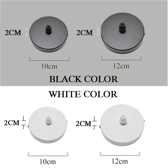 Ceiling Plate Pendant Lamp Base Plate Lighting Accessory DIY Multi ...