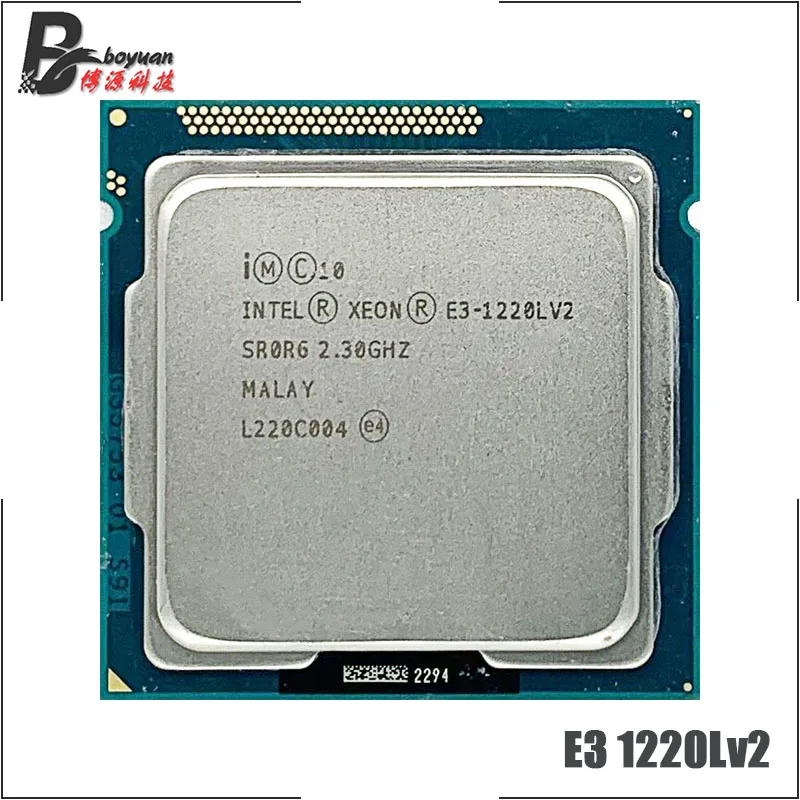 인텔 제온 E3 1220LV2 중고 2 코어 CPU 프로세서, E3 1220L V2, 2.3 GHz, 3M, 17W, LGA ...