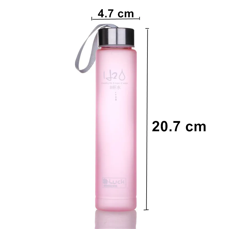 Gourde,Bouteille d'eau Portable incassable de 280ml, pour sport, voyage en plein air, étanche ...