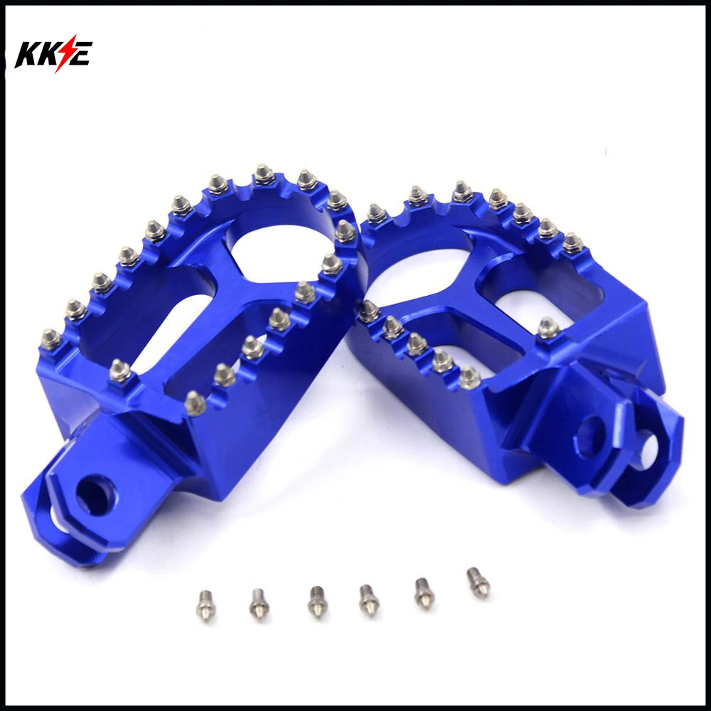 NEW BILLET FOOT PEGS RESTS PEDALS FOOTPEGS FOR SUZUKI DRZ400 SM 2005 ...