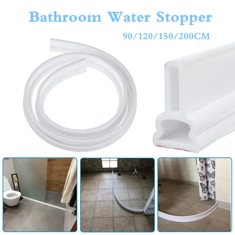 4 Size Bathroom Water Stopper Water Partition Dry And Wet Separation ...