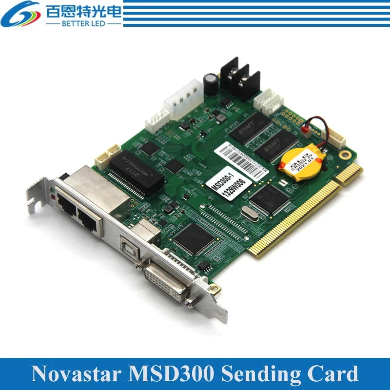 NOVASTAR MSD300 LED Display Sending Card, Outdoor and Indoor Full Color ...