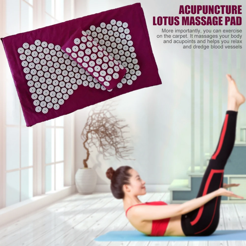 Yoga Spike Massager Pillow Mat - Mountainotes LCC Outdoors and Fitness