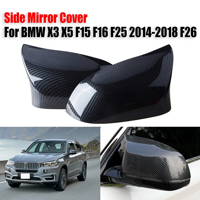 Automobile-Rearview-Mirror-Housing-Wing-Side-Mirror-Cover-Fit-For-BMW ...
