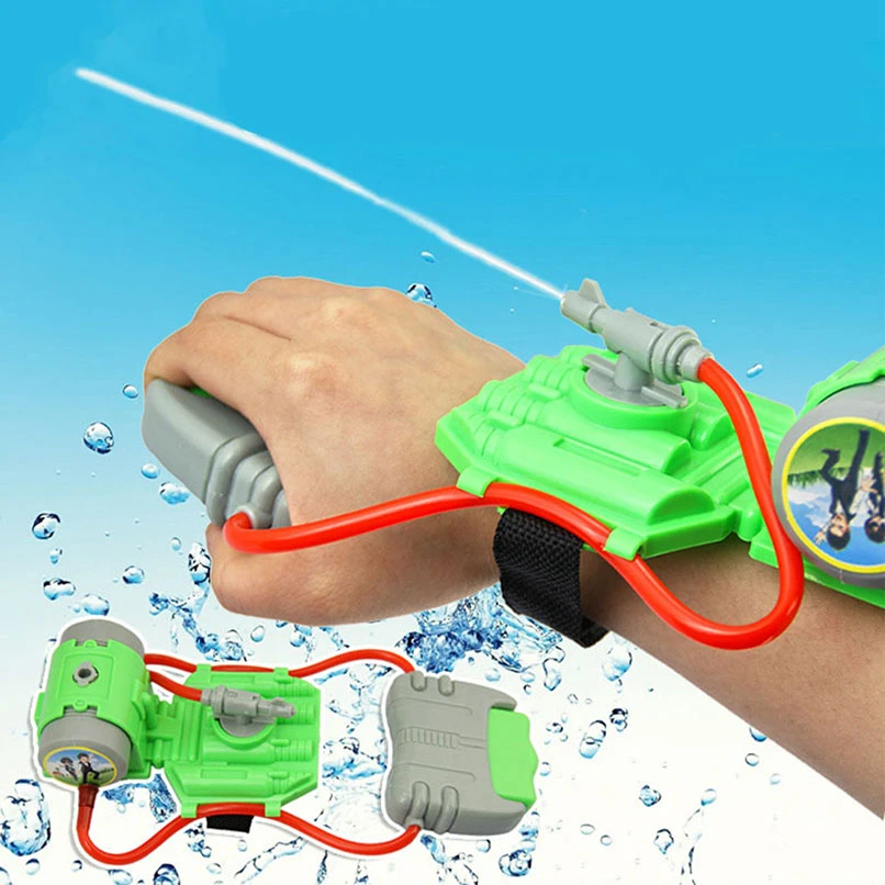 Powerful Wrist Water Spray Summer Beach Toys Swimming Pool Watergun ...
