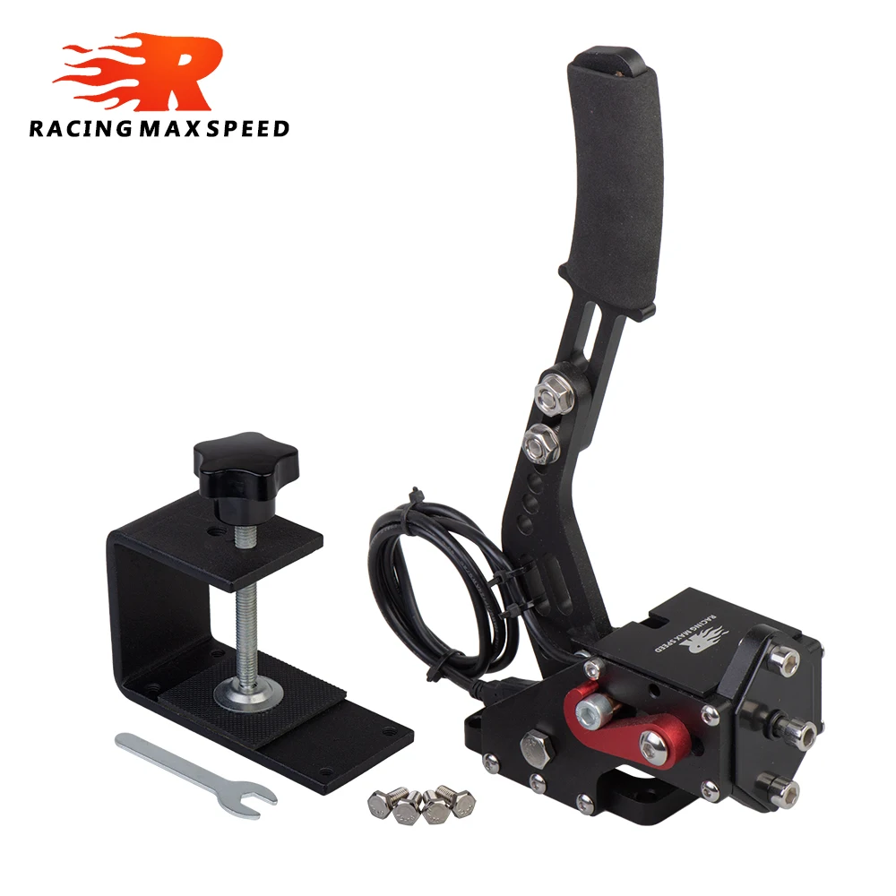 Sim Handbrake Aikeec USB Handbrake For Sim Racing - 64 Bit Hall Sensor ...