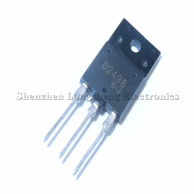 5 개/몫 2SD2498 D2498 TO 3PF N 극 1500V 고출력 트랜지스터 재고 있음|반도체 집적회로| - AliExpress