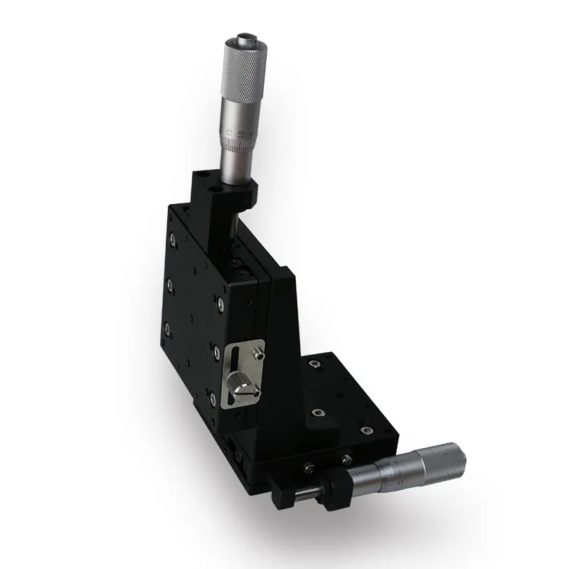 XZ Axis 90*90mm Vertical Lift Linear Platform Motion Manual Stage ...