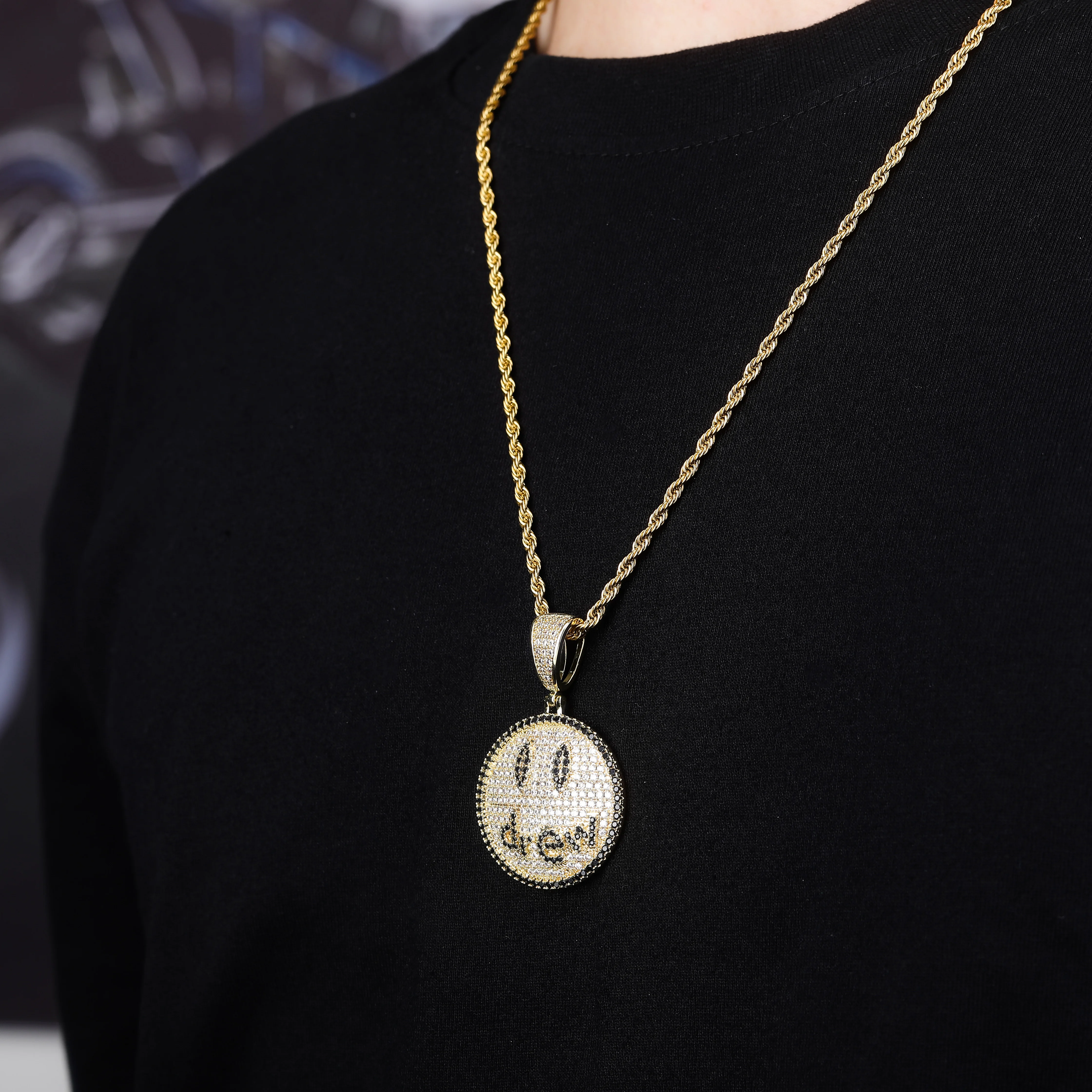 Justin Bieber Silver Chain