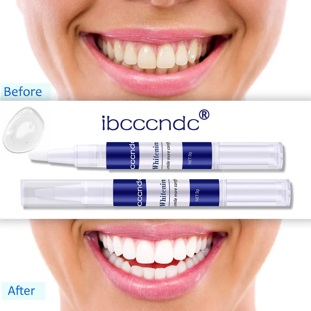 New 3D White Teeth Whitening Pen Tooth Gel Whitener Bleach Remove ...