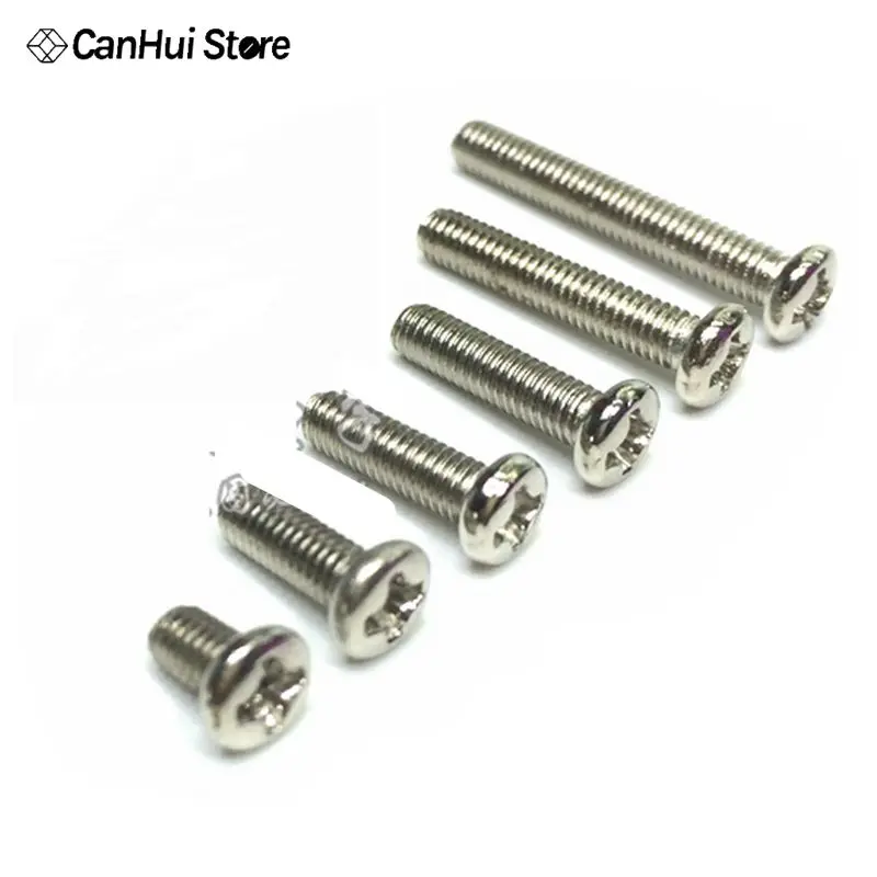 100pcs M3 Series Screw Round Head With Cap M3*5mm M3*8 M3*10 M3*12 M3 ...