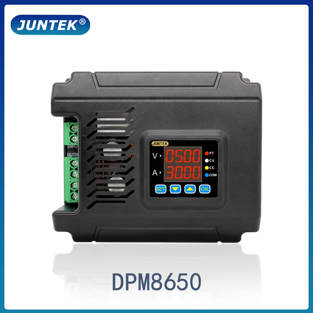Juntek Dpm8650 60v50a Voltmeter Dc-dc Voltage Regulator Constant ...