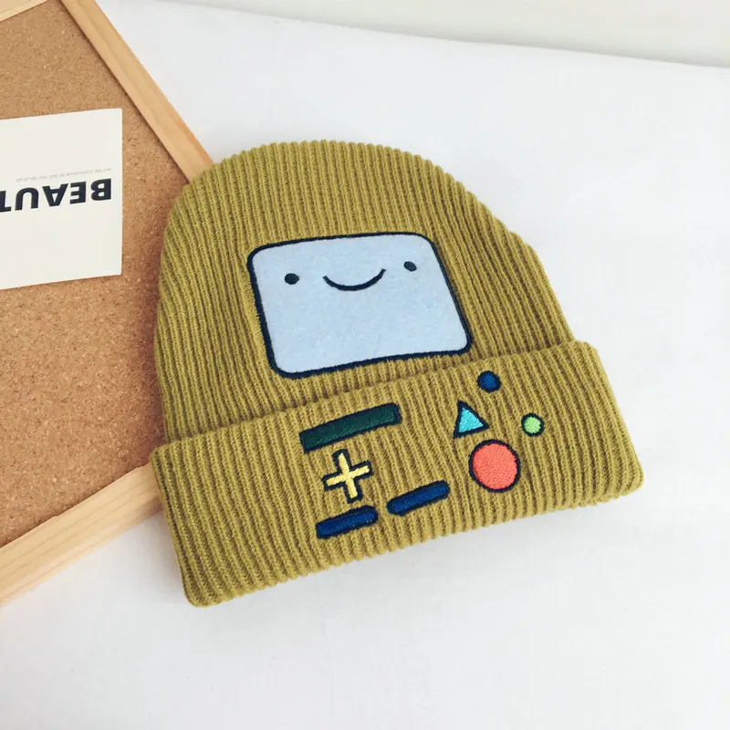 Anime Adventure Time Desigual Skullcap Cosplay Knitted Winter Hats For ...