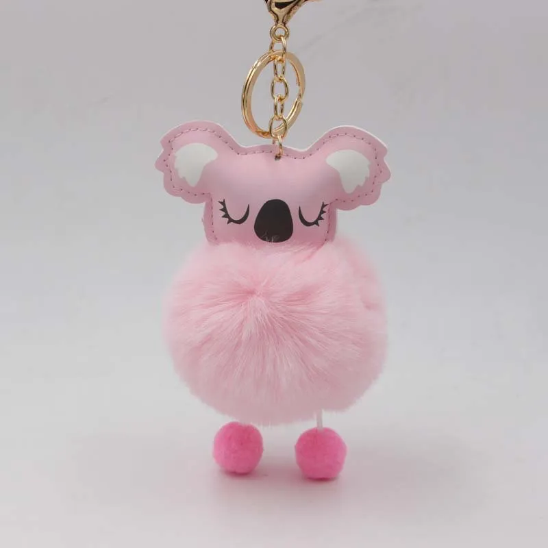 Cute Koala Leather Keychain - styloclubs.com