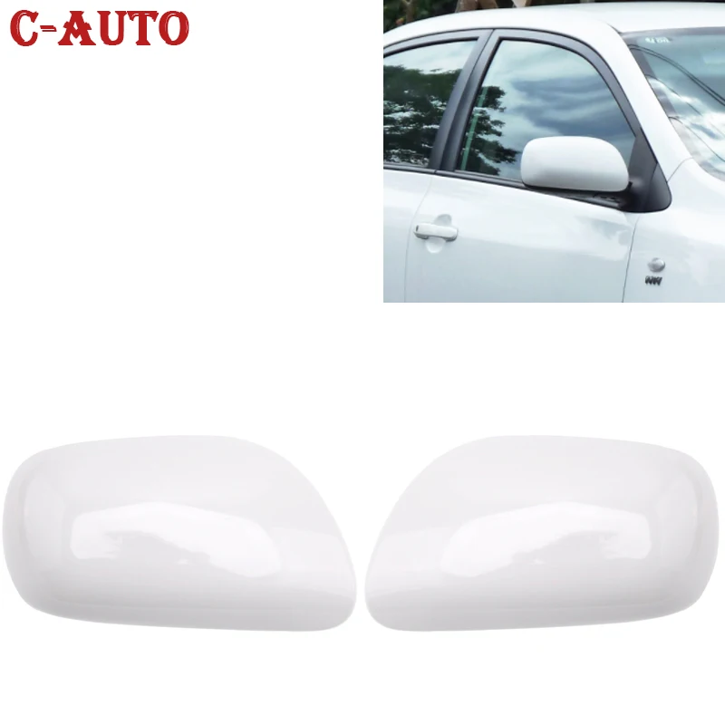 Car-Side-Mirror-Cover-Cap-Door-Outer-Rearview-Shell-Housing-Plastic-For ...