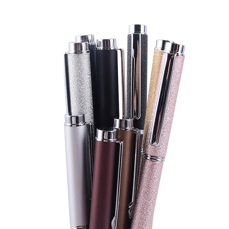 High Quality Business Office Metal Signing Pen Student Colorful Matte ...