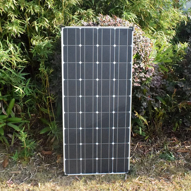 12v solar panel aluminum frame kit complete 300w 150w Photovoltaic ...