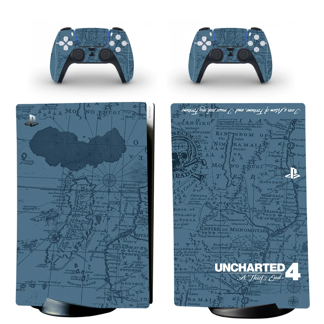 Uncharted A Thief's End Ps5 Digital Skin Sticker For Playstation 5 ...