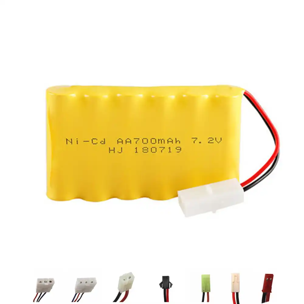 7.2v 700mah AA NI CD M Battery RC Electric toys car Telerobot boat ...