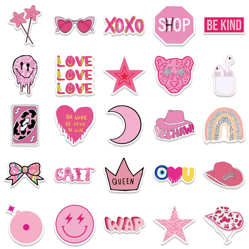 Cute Pink Aesthetic Stickers | lupon.gov.ph