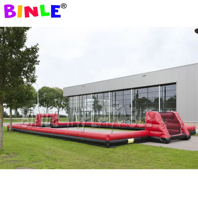 Portable inflatable Soccer bubble bumper ball Field/Inflatable Football ...