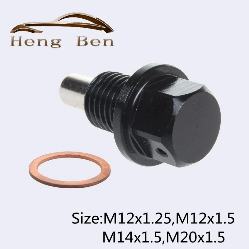 Magnetic Oil Sump Nut Drain Oil Plug Screw Oil Drain Magnetic Oil Plug ...