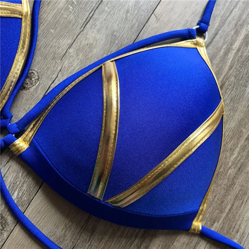 Pu Leather Bikini Set Red Triangle Swimwear Women 2021 Fashion Summer ...