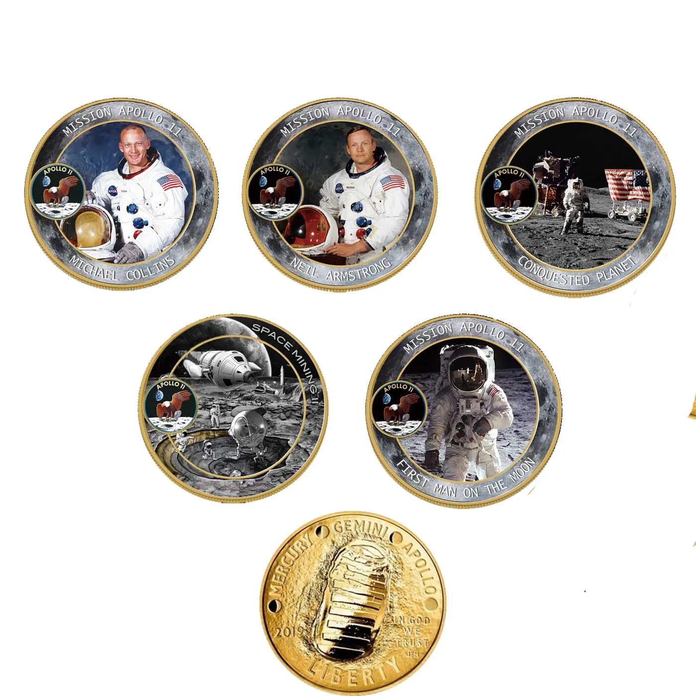 First Lunar Landing Medal