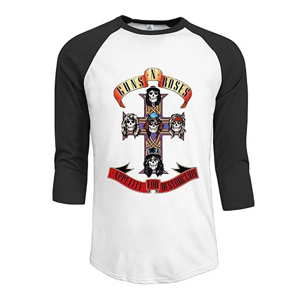 FGHFG FGHFG Appetite for FGHFG Men's Raglan TFGHFG Shirt FGHFG ...