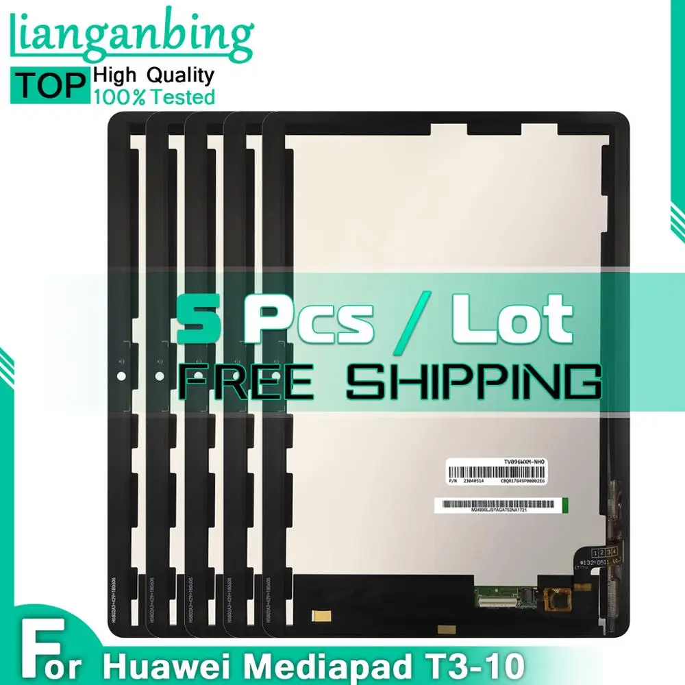 Pantalla LCD Original de 9,6 pulgadas para Huawei MediaPad, montaje de digitalizador con ...