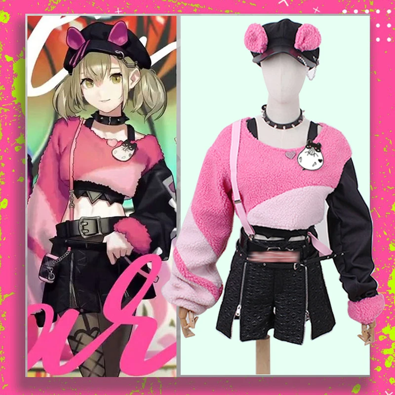 Game Project Sekai Cos Azusawa Kohane Cosplay VBS Stage Costume Fake ...